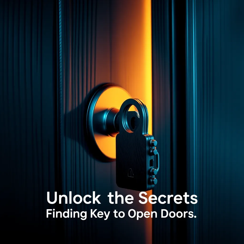Unlock the Secrets: Finding the Key to Open Doors : LevelUpTalk
