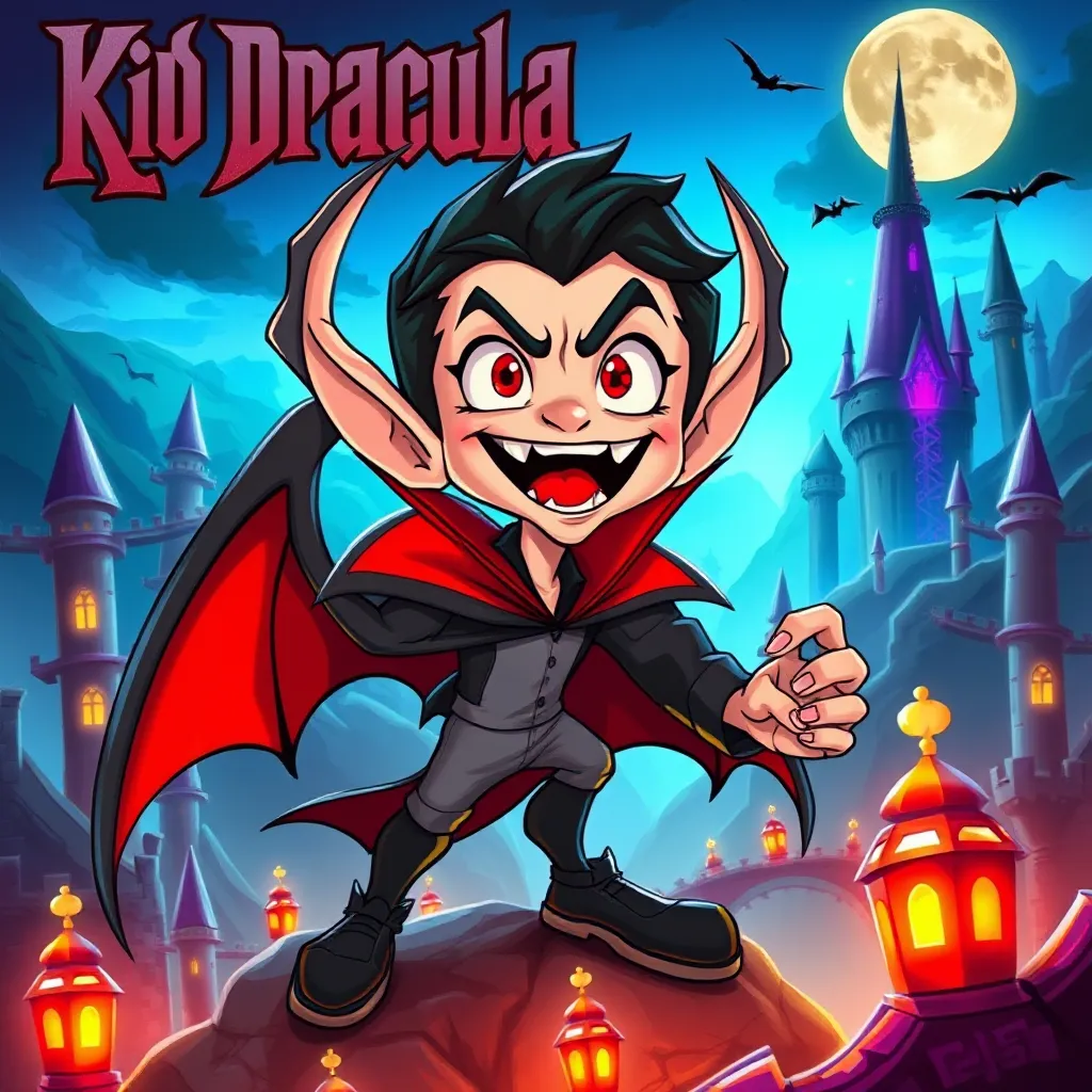 Determining the Canon Status of Kid Dracula Game : LevelUpTalk