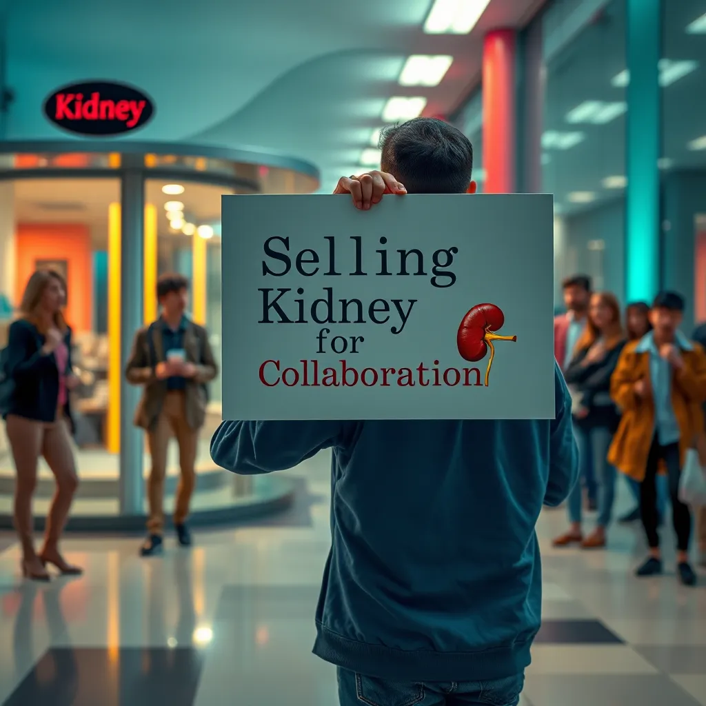 Kidney Sale Proposal Sparks Controversy Over Collaboration : LevelUpTalk