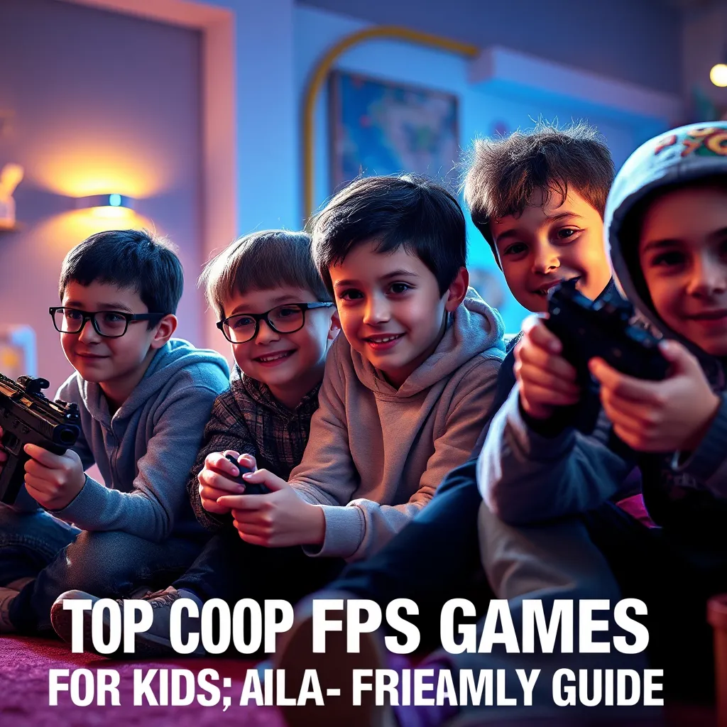 Top Coop FPS Games for Kids: A Family-Friendly Guide : LevelUpTalk