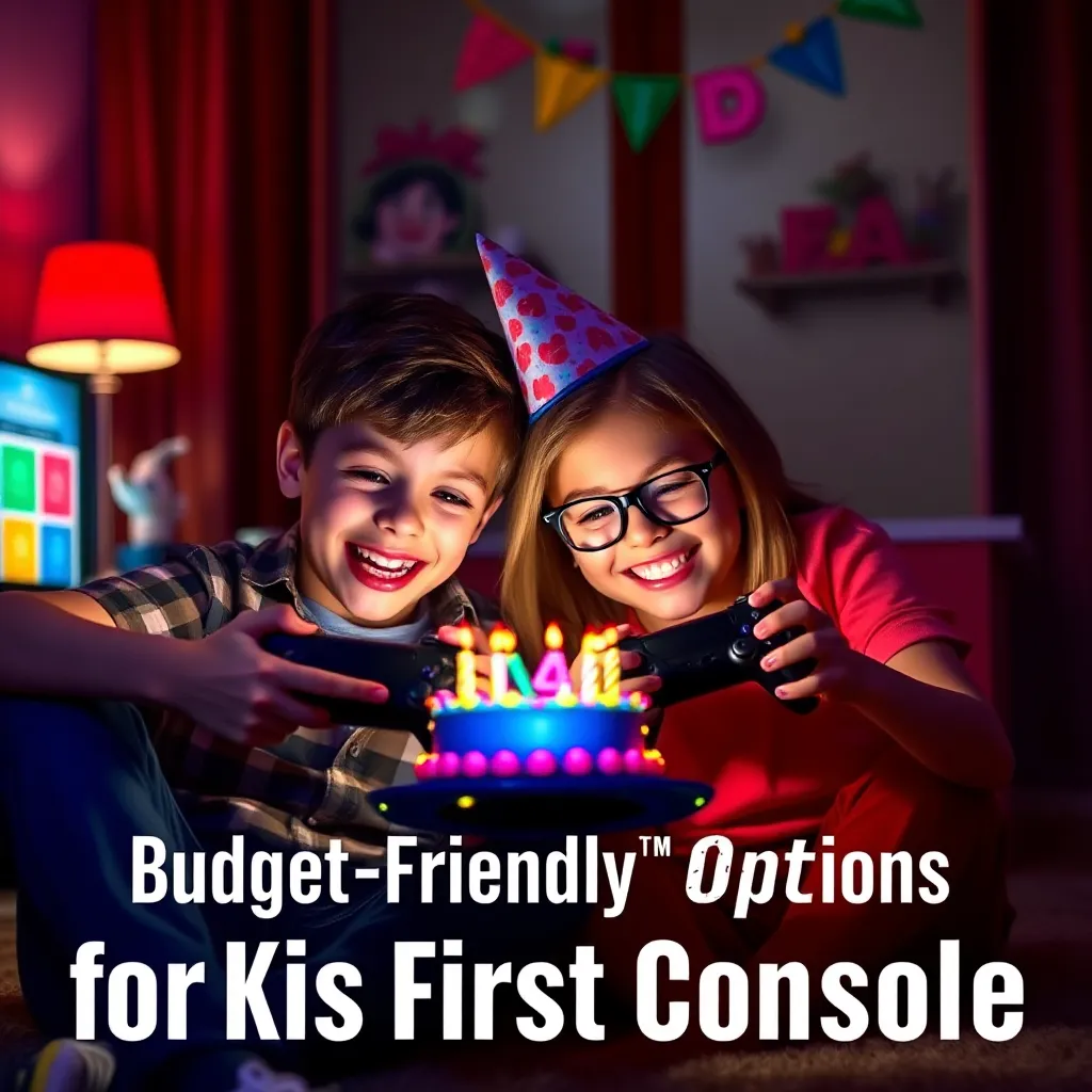 Budget-Friendly Options for Kids' First Gaming Console : LevelUpTalk
