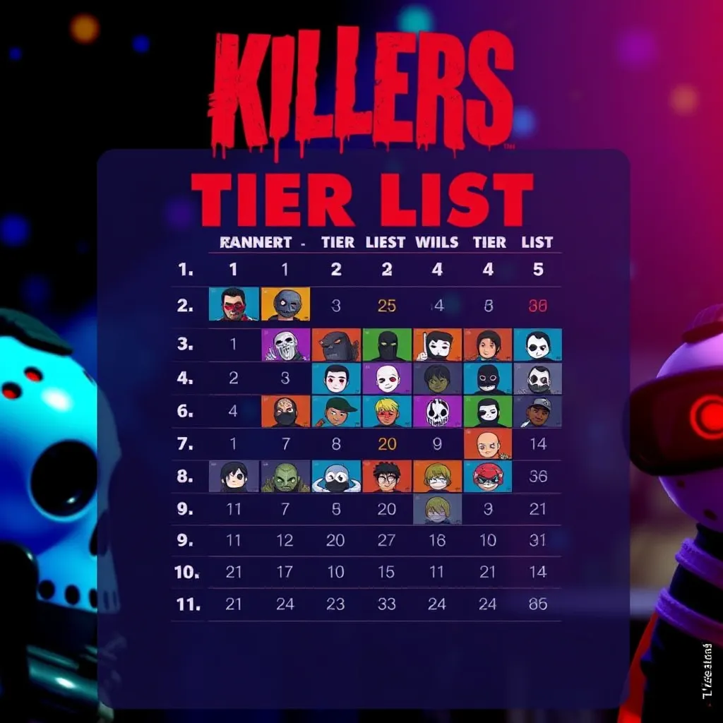 Ranking Killers by Fun Level: A Unique Tier List : LevelUpTalk