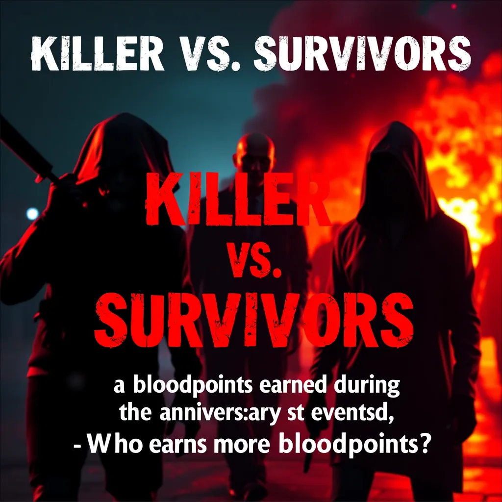Killers vs. Survivors: Who Earns More Bloodpoints? : LevelUpTalk