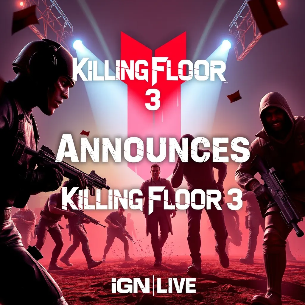 Killing Floor 3 Set to Feature at IGN Live Event : LevelUpTalk