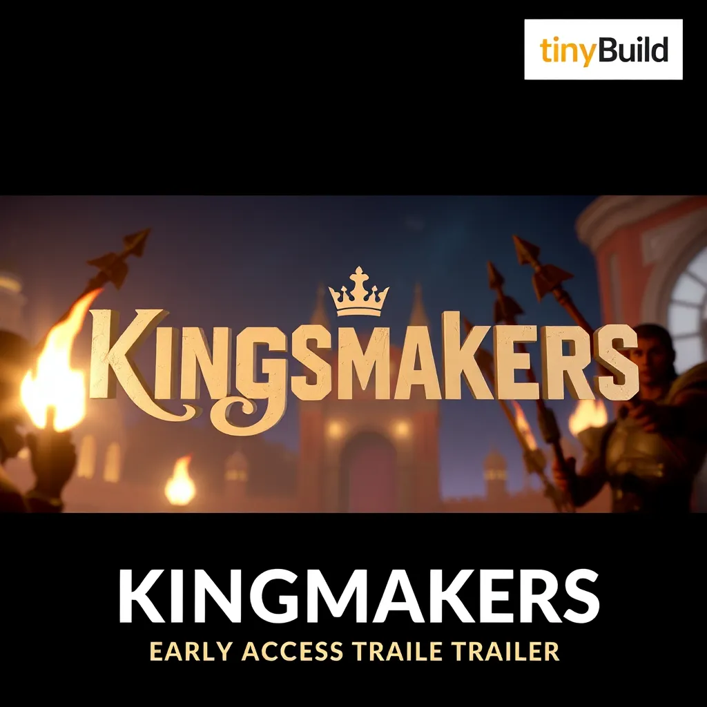 Kingmakers: Early Access Trailer Revealed at tinyBuild Connect 2025 : LevelUpTalk