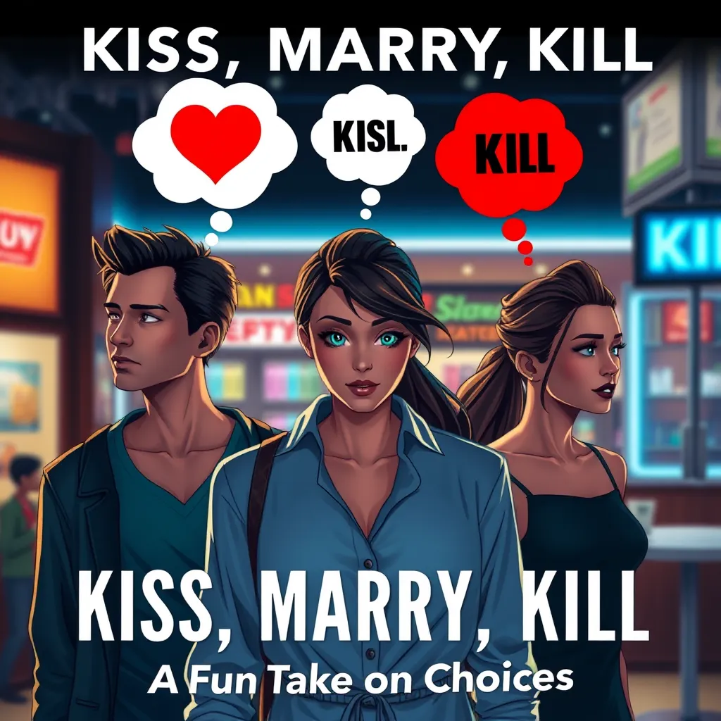Kiss, Marry, Kill: A Fun Take on Choices : LevelUpTalk