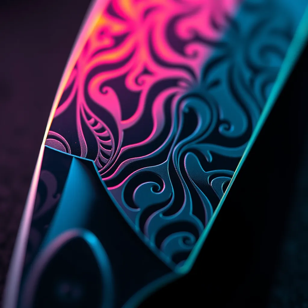 Seeking Opinions on Intriguing Knife Pattern Design : LevelUpTalk