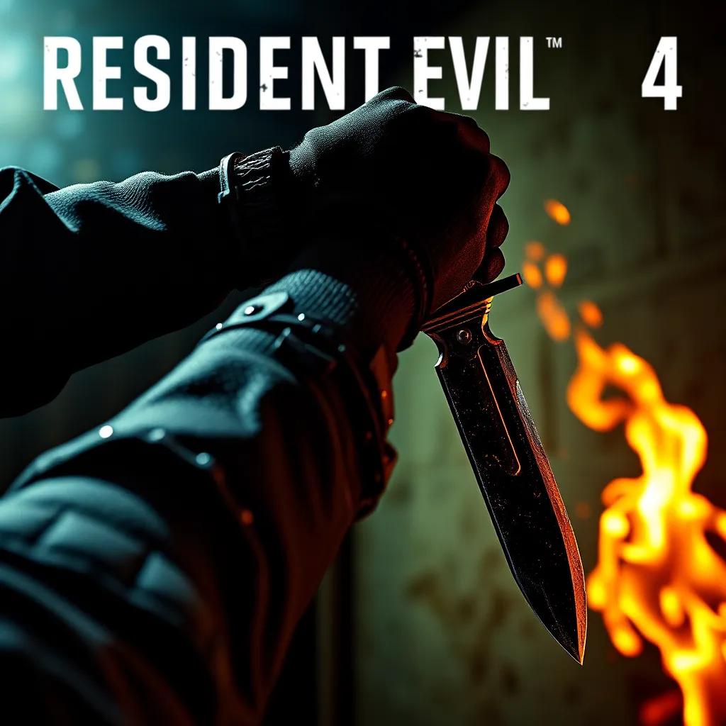 Struggles with Knives in Resident Evil 4 Remake Gameplay : LevelUpTalk