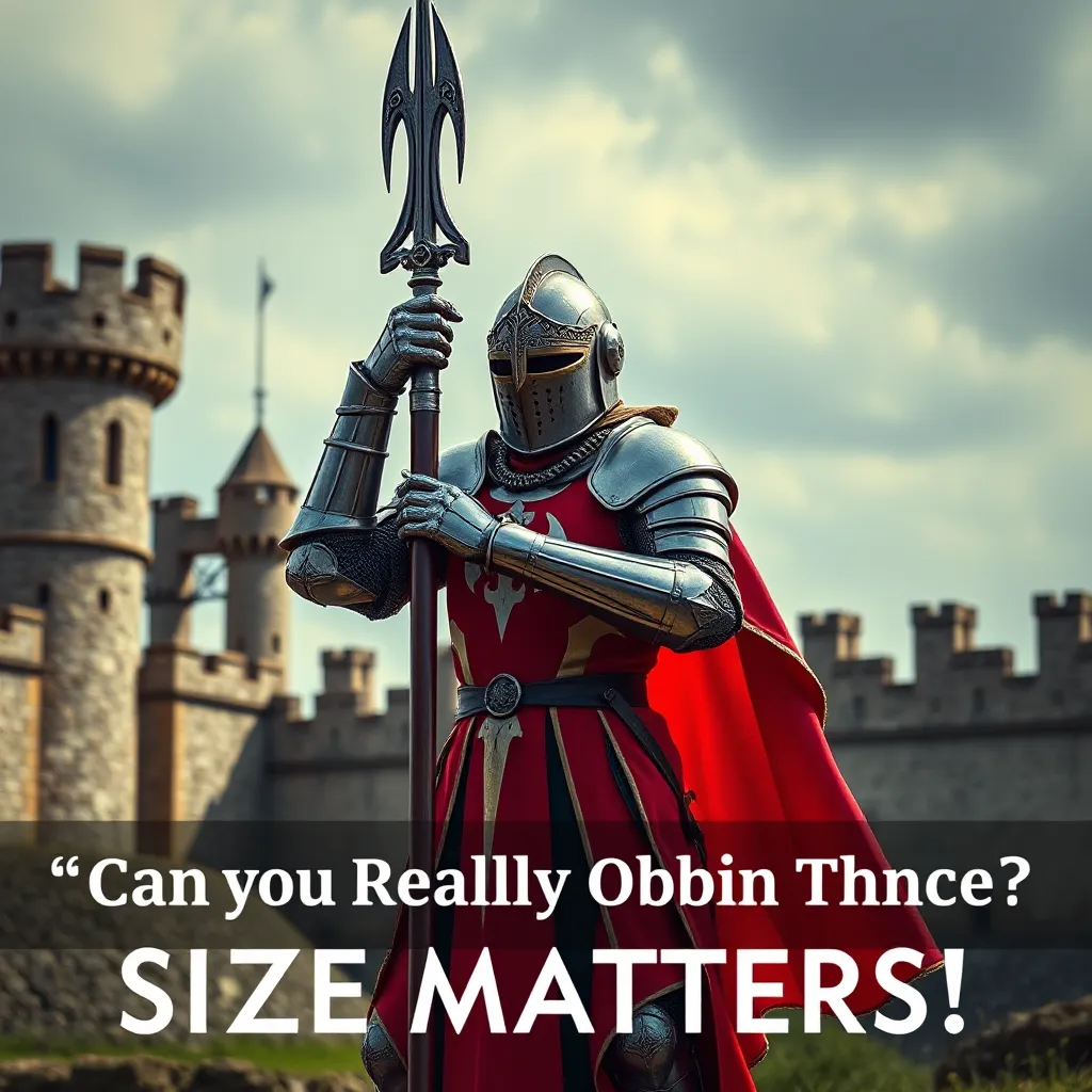 Can You Really Obtain This Lance? Size Matters! : LevelUpTalk