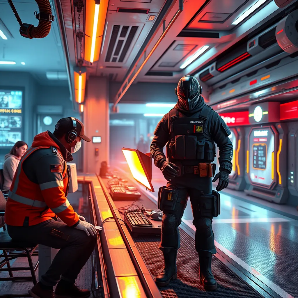 Explore Knight Marine's Role at UAC Station Today! : LevelUpTalk