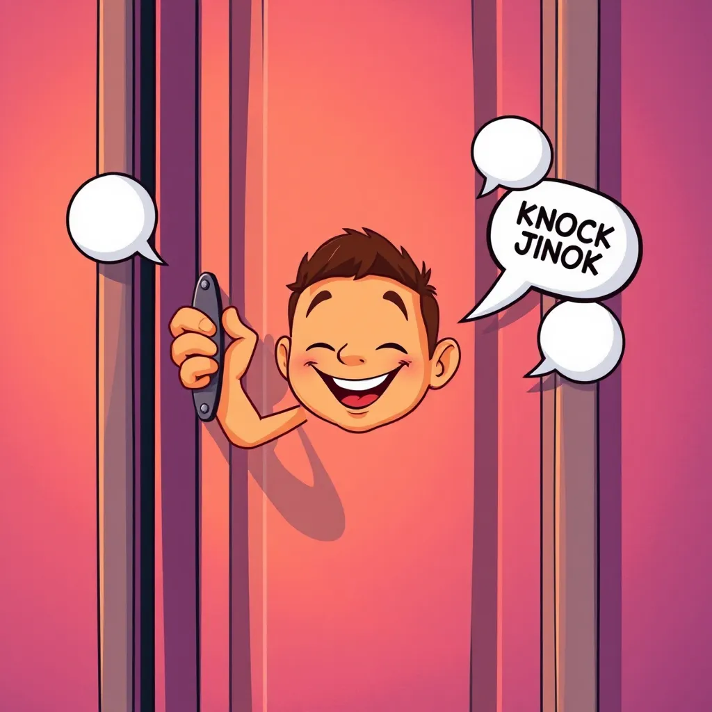Knock Knock Jokes That Will Make You Smile Today : LevelUpTalk