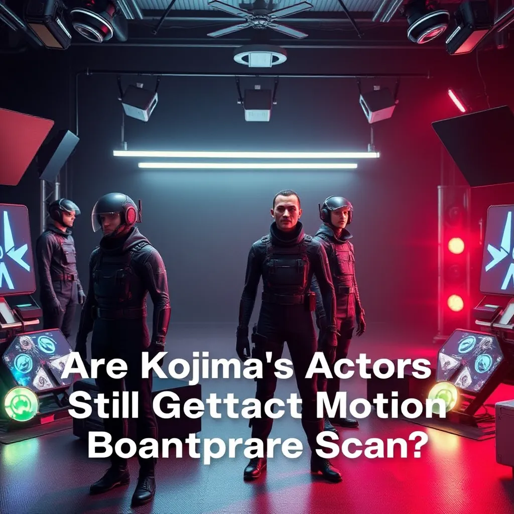 Are Kojima's Actors Still Getting Full Body Scans? : LevelUpTalk