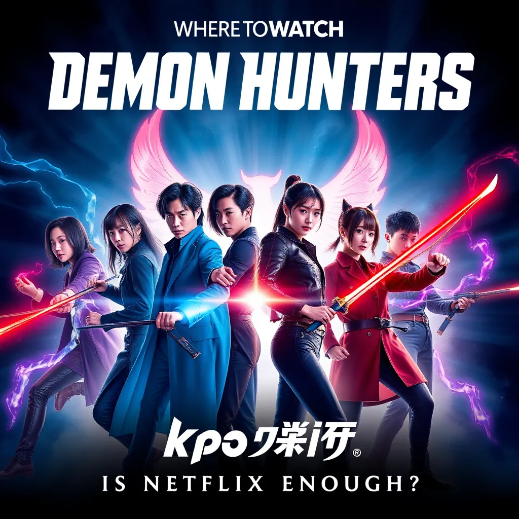 Where to Watch Kpop Demon Hunters: Is Netflix Enough? : LevelUpTalk