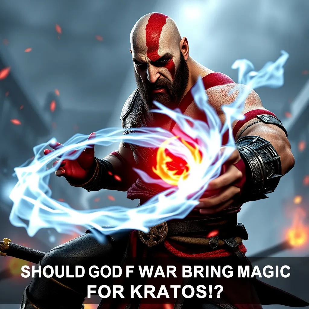 Should God of War Bring Back Magic for Kratos? : LevelUpTalk
