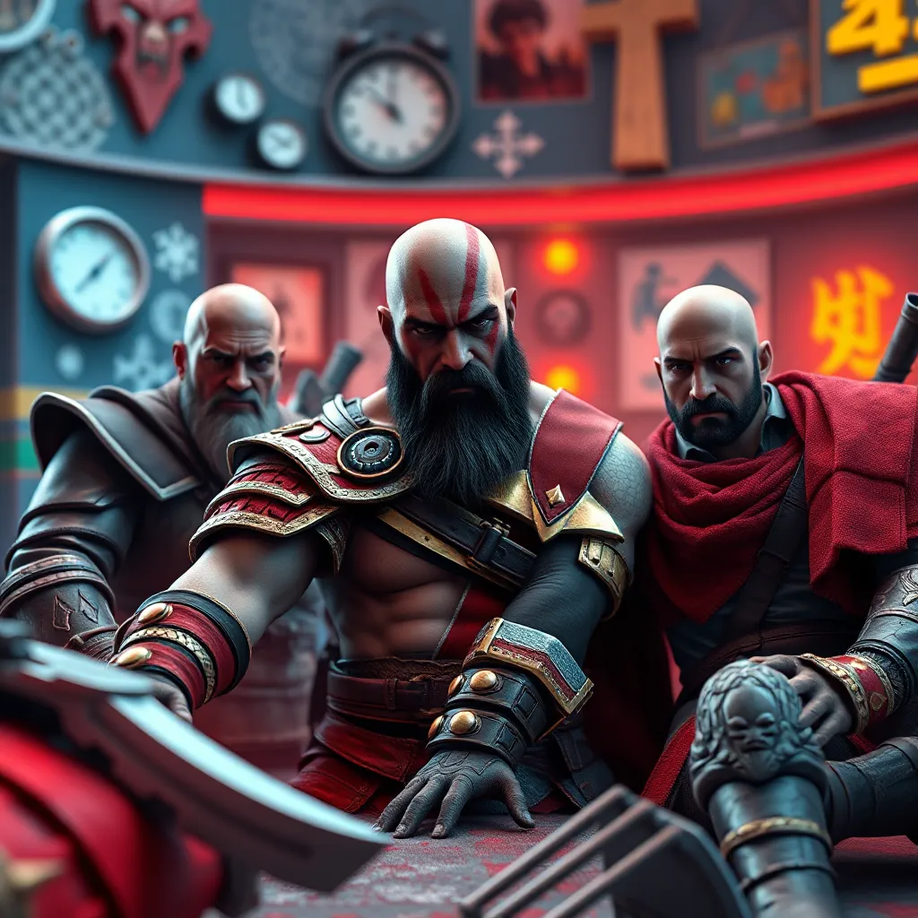 Imagining Kratos with Iconic Video Game Dads : LevelUpTalk