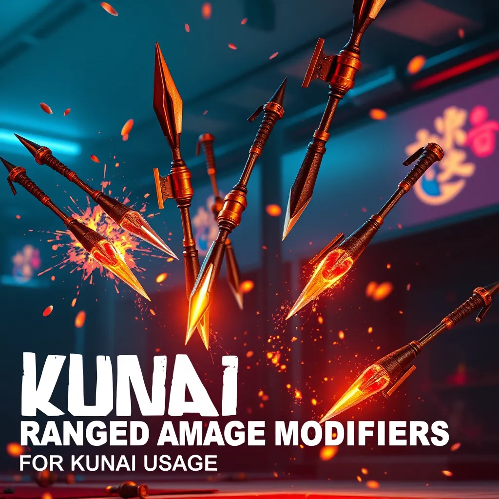 Exploring Ranged Damage Modifiers for Kunai Usage : LevelUpTalk