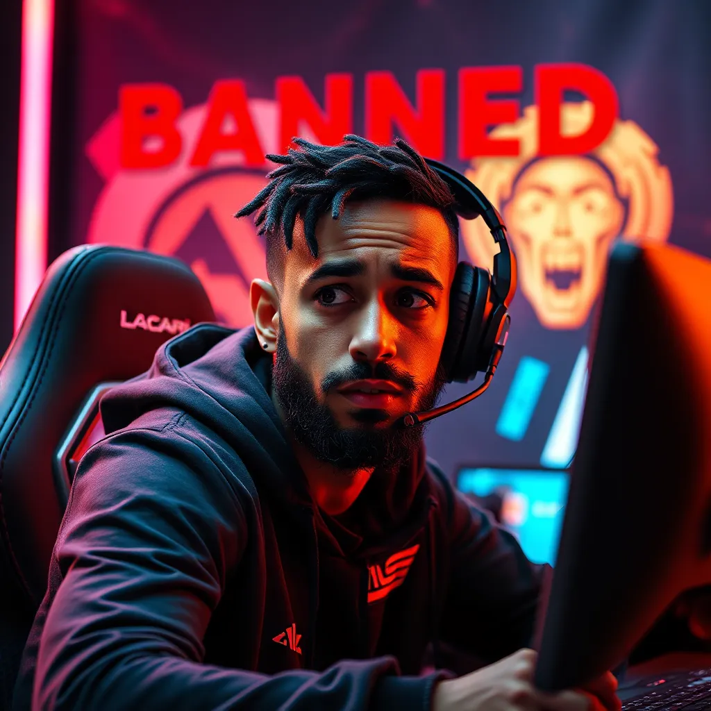 Lacari Faces Ban from Kick: What Happened? : LevelUpTalk
