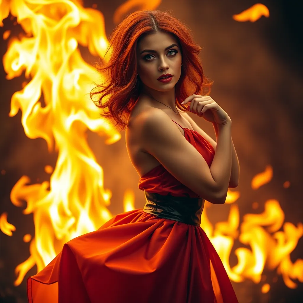 Lady Dimitrescu Goes Up in Flames: Stunning Cosplay Shoot : LevelUpTalk