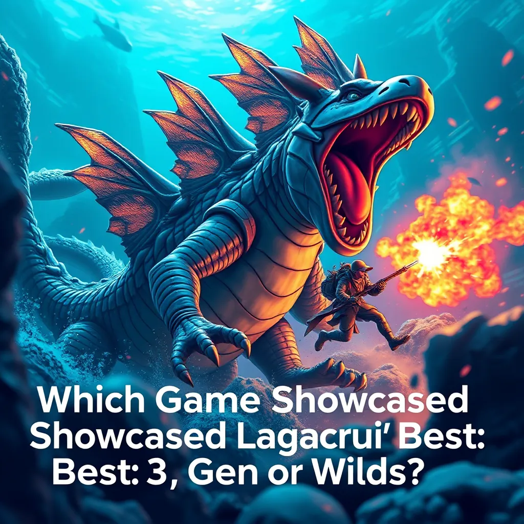 Which Game Showcased Lagiacrus Best: 3, Gen, or Wilds? : LevelUpTalk