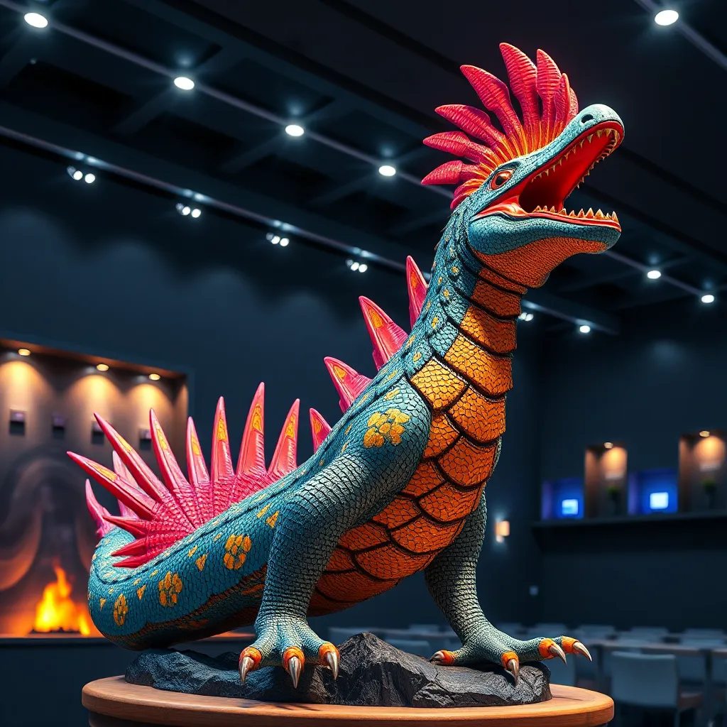 Lagiacrus Statue Finally Completed: A Stunning Tribute : LevelUpTalk