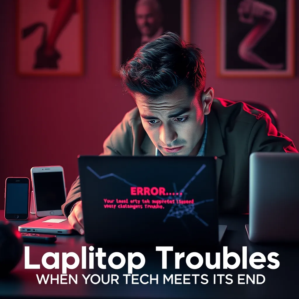 Laptop Troubles: When Your Tech Meets Its End : LevelUpTalk