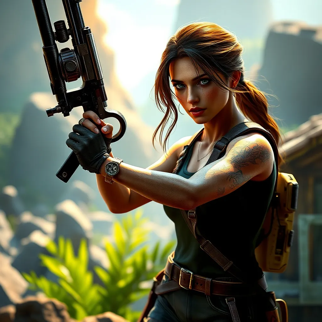 Experience Uncharted: The Lost Legacy with Lara Croft Mod : LevelUpTalk