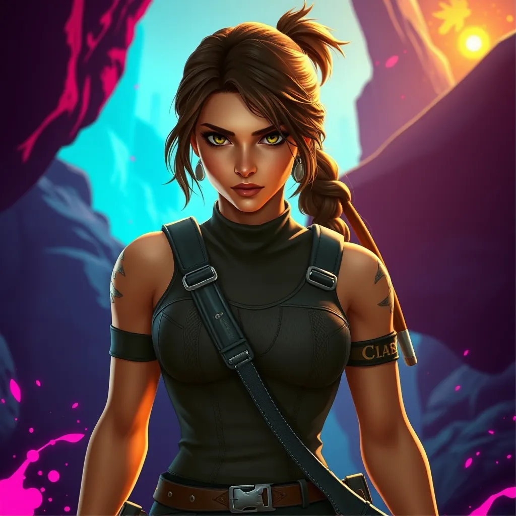 Best Official Lara Croft Design by Andy Park Revealed : LevelUpTalk