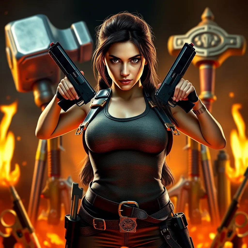Lara Croft's Best Weapon: What's Your Pick? : LevelUpTalk