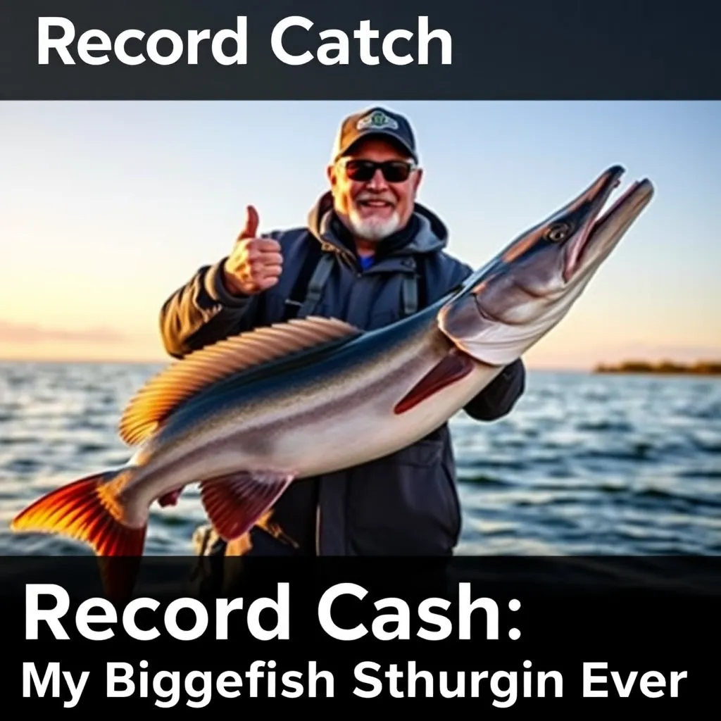 Record Catch: My Biggest Paddlefish Sturgeon Ever : LevelUpTalk