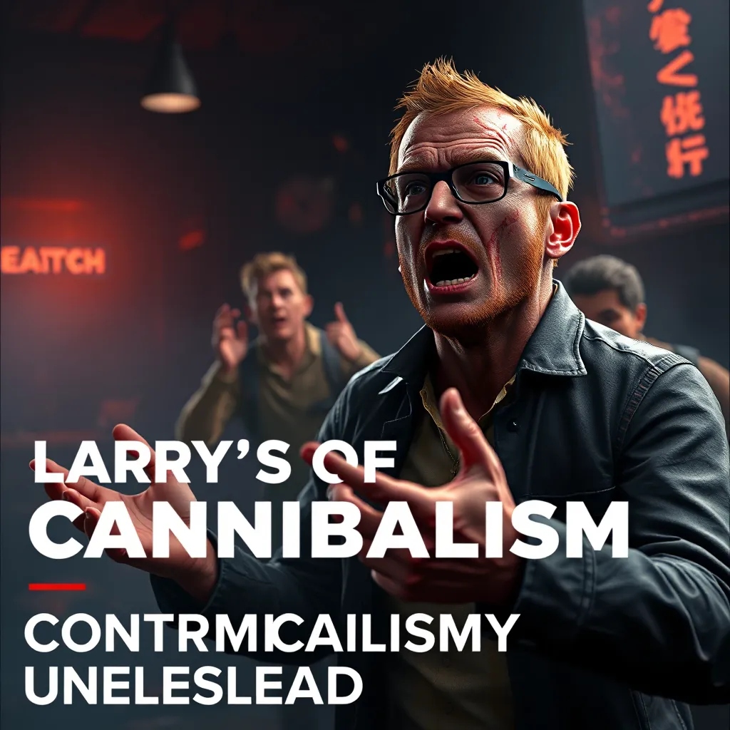 Larry's Defense of Cannibalism: Controversy Unleashed : LevelUpTalk