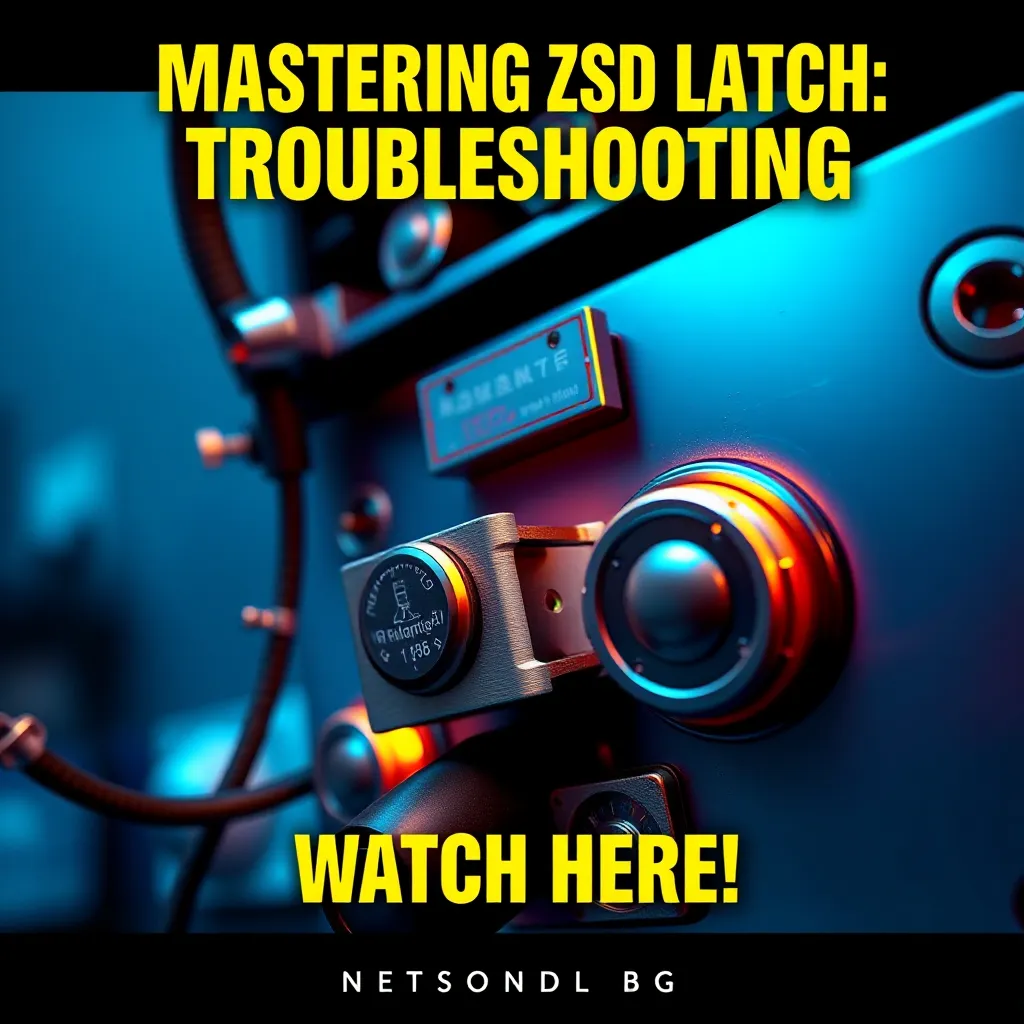 Troubleshooting Your ZSD Latch Issues: Watch Here! : LevelUpTalk