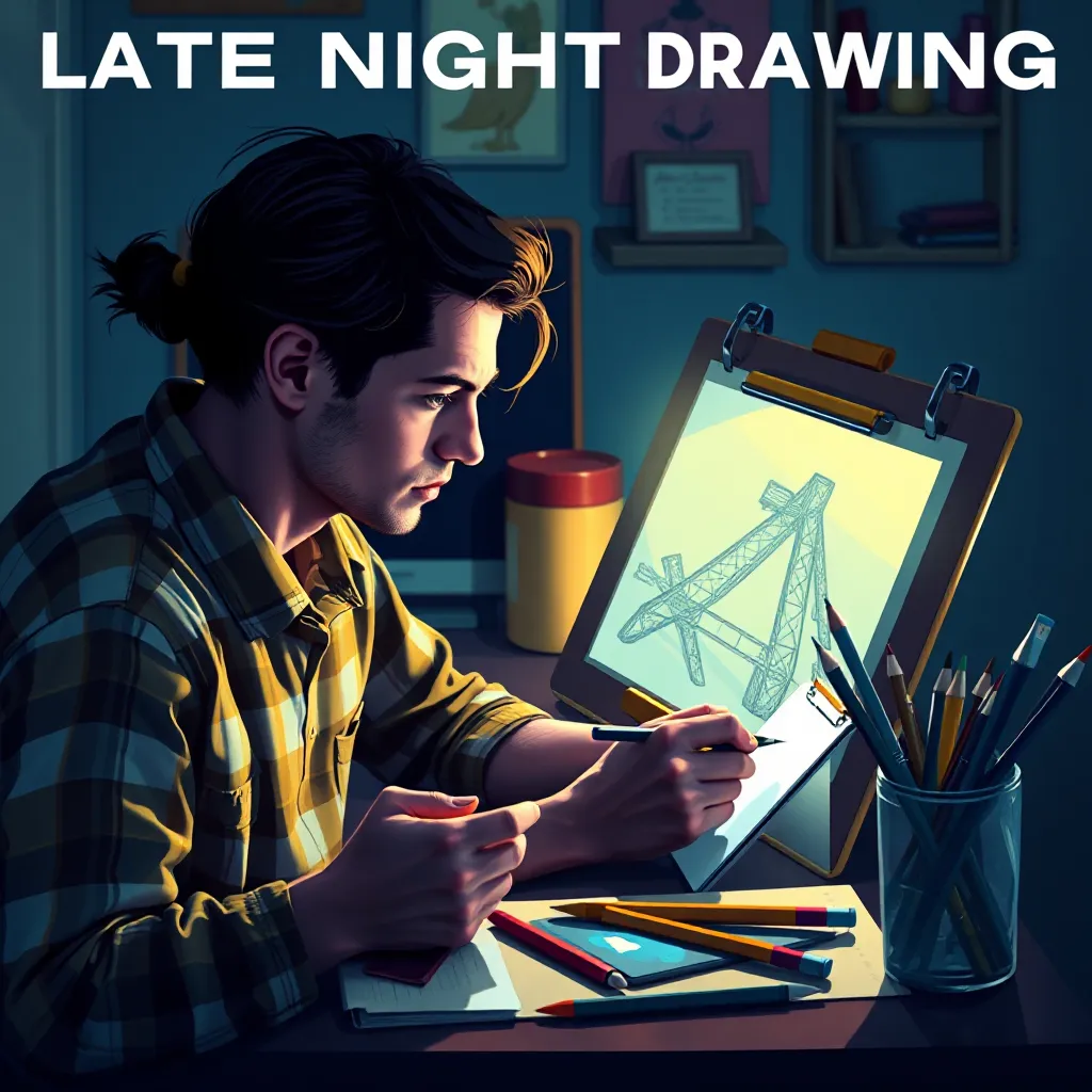Late Night Creativity: Art Made at 2 AM on a School Night : LevelUpTalk