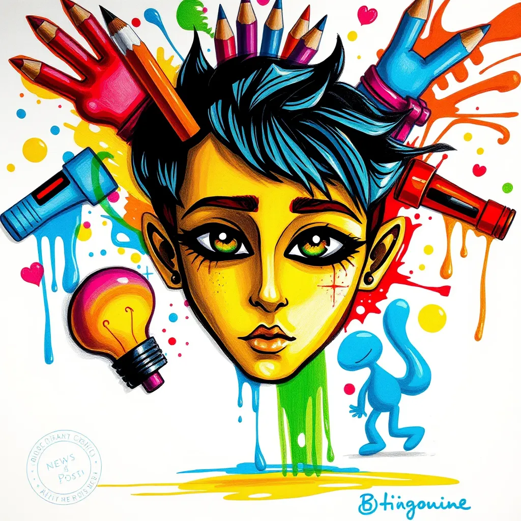 A Glimpse at My Latest Little Drawing: A Personal Touch : LevelUpTalk