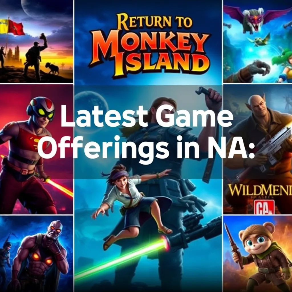 Latest Game Offerings in NA: Explore New Titles Now : LevelUpTalk