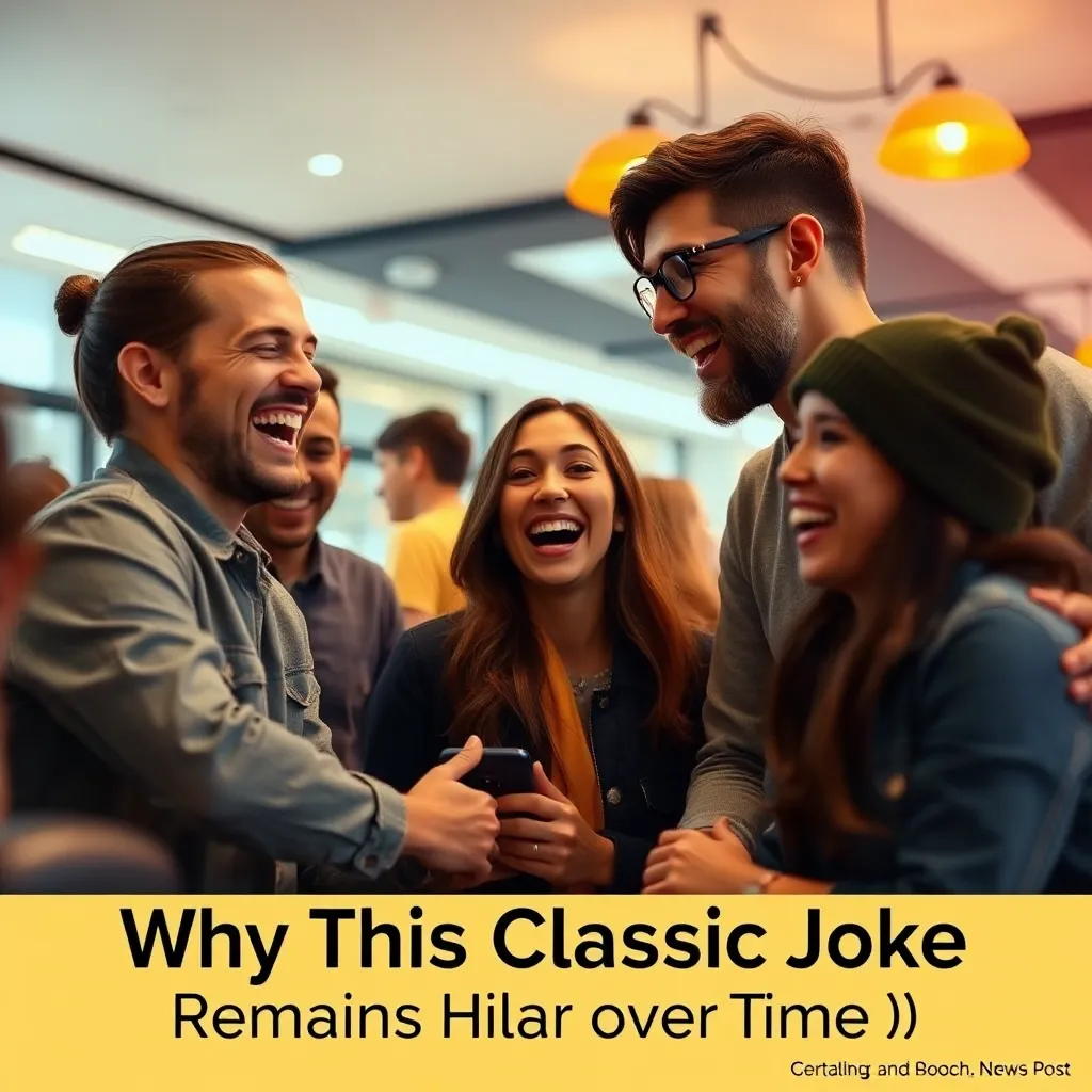 Why This Classic Joke Remains Hilarious Over Time : LevelUpTalk
