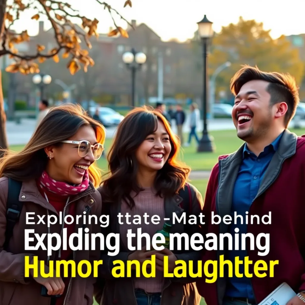 Exploring the Meaning Behind Humor and Laughter : LevelUpTalk