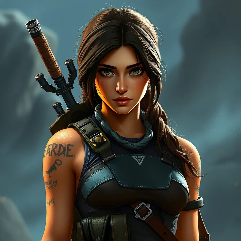 Meet Laura Cruz: The Original Lara Croft Design : LevelUpTalk