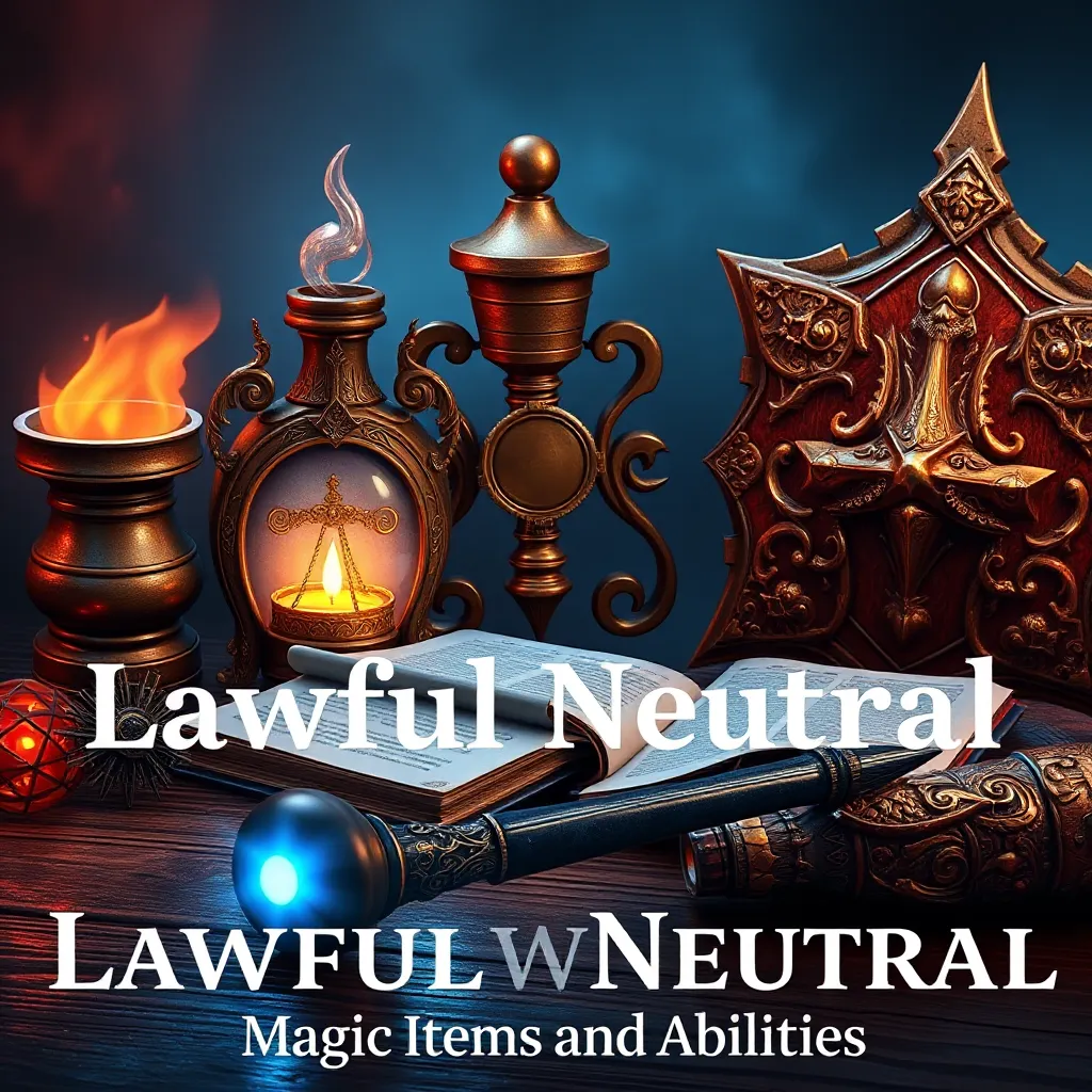 Exploring Lawful Neutral Magic Items and Abilities : LevelUpTalk