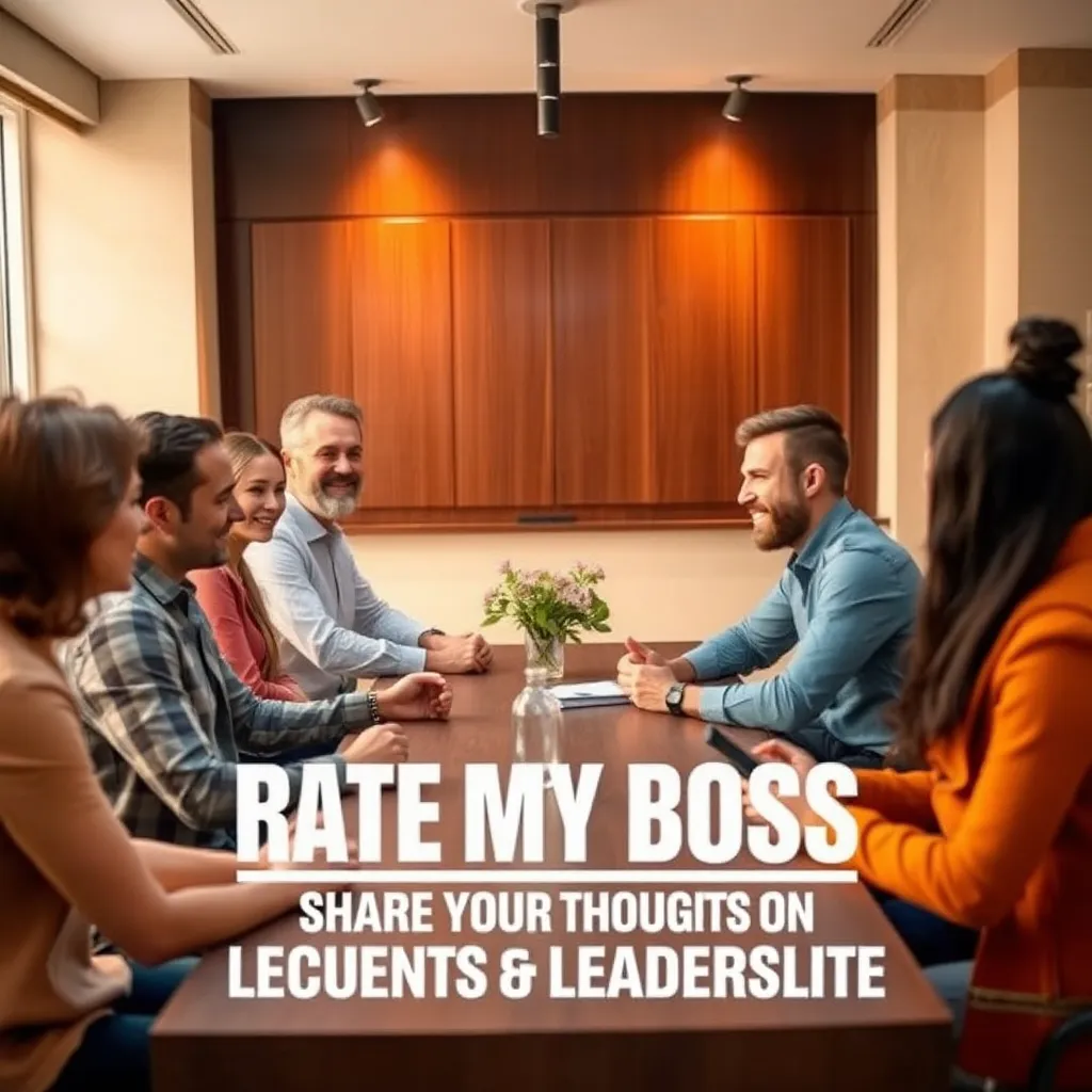 Rate My Boss: Share Your Thoughts on Leadership : LevelUpTalk