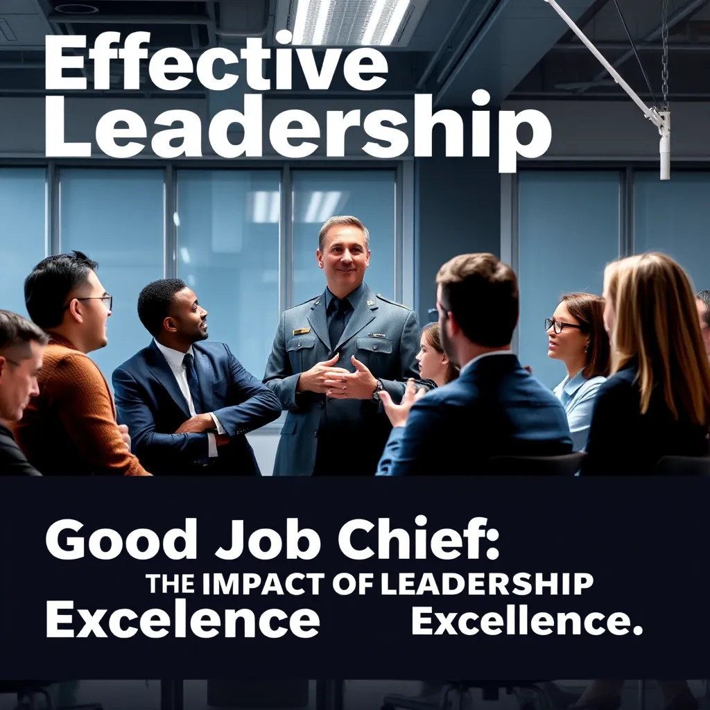 Good Job Chief: The Impact of Leadership Excellence : LevelUpTalk