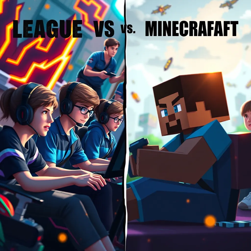 League of Legends vs Minecraft: A Social Interaction Comparison ...