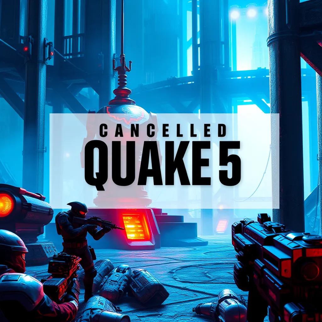 Leaked Images of Cancelled Quake 5 Shock Fans Worldwide : LevelUpTalk