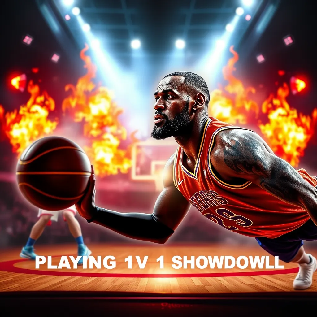 Playing 1v1 with LeBron James: An Epic Experience! : LevelUpTalk
