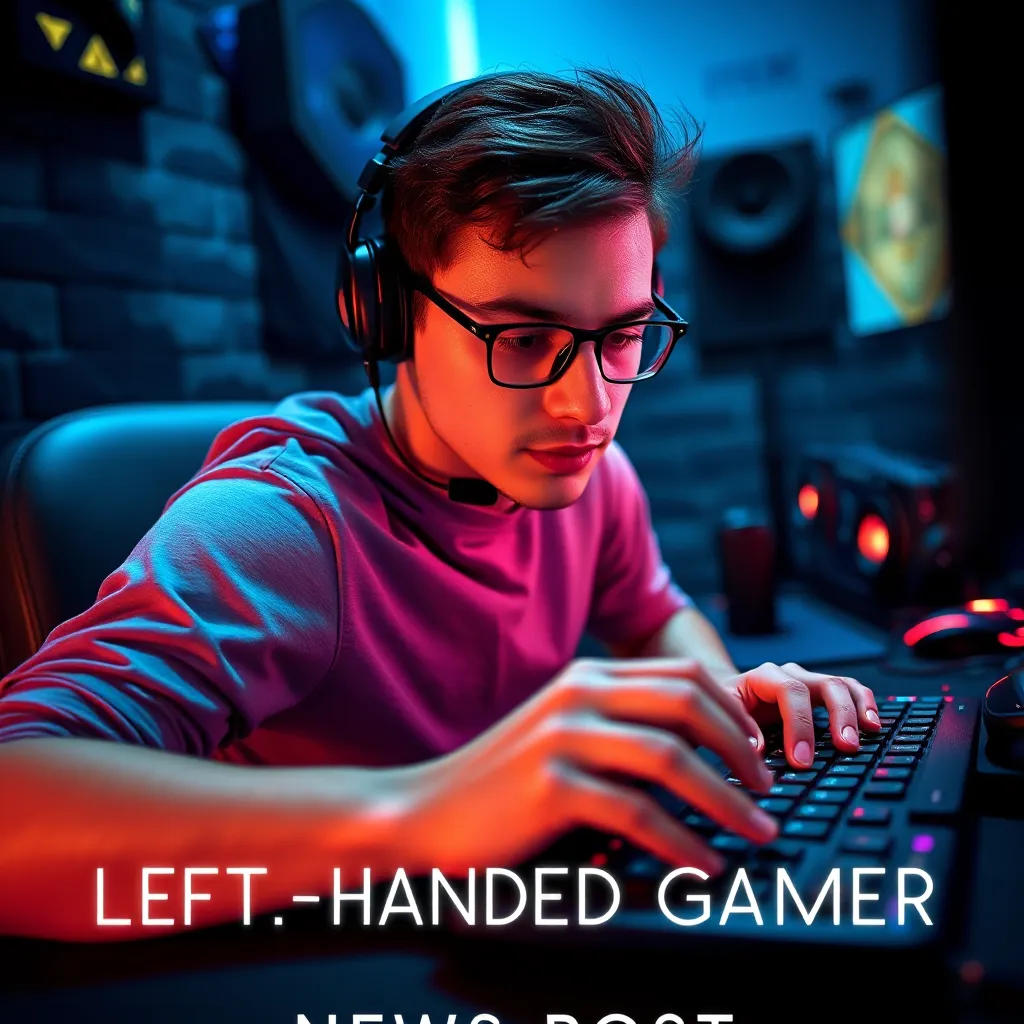 Left-Handed Gamer Hits Master Level on Right Hand : LevelUpTalk