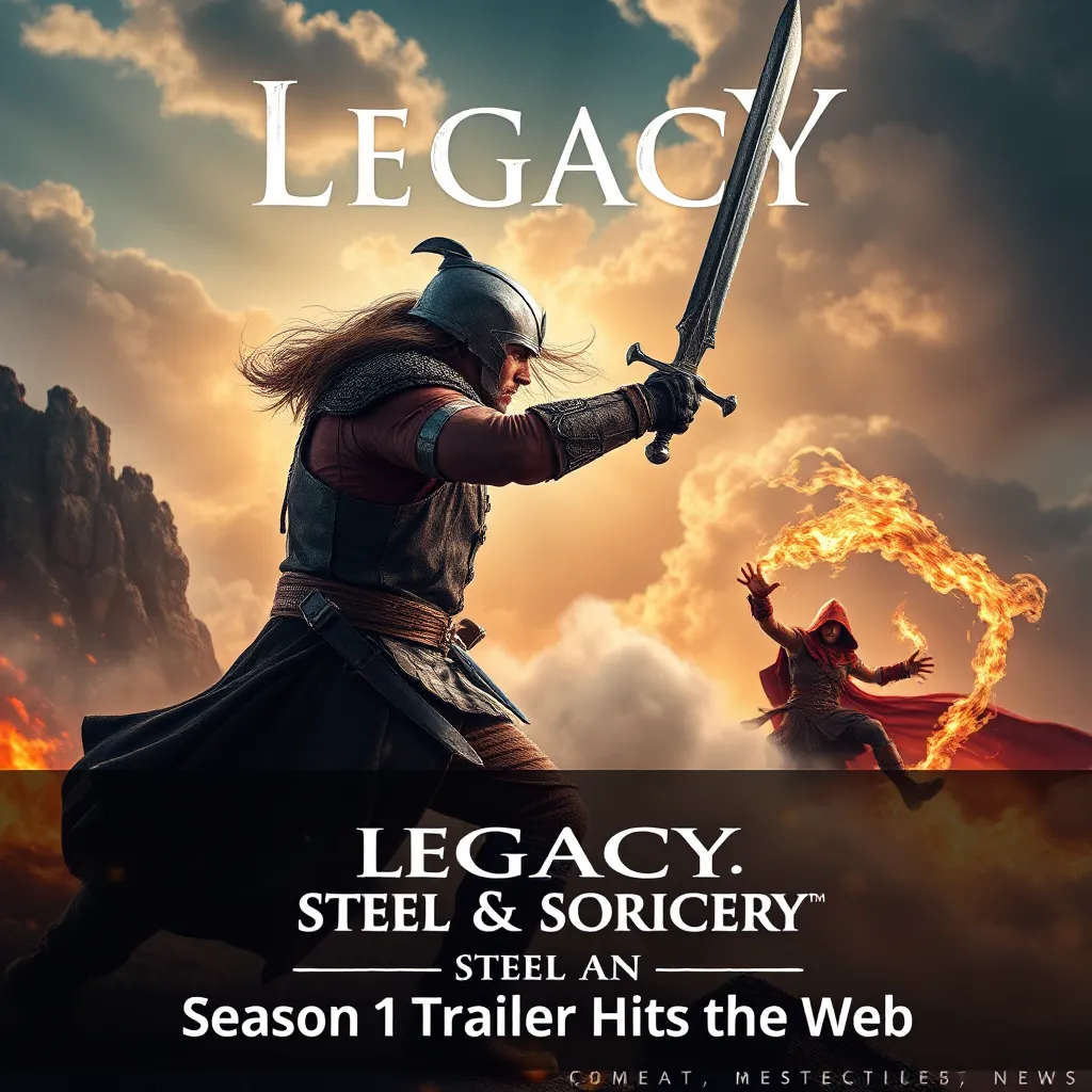 Legacy: Steel & Sorcery Season 1 Trailer Hits the Web : LevelUpTalk