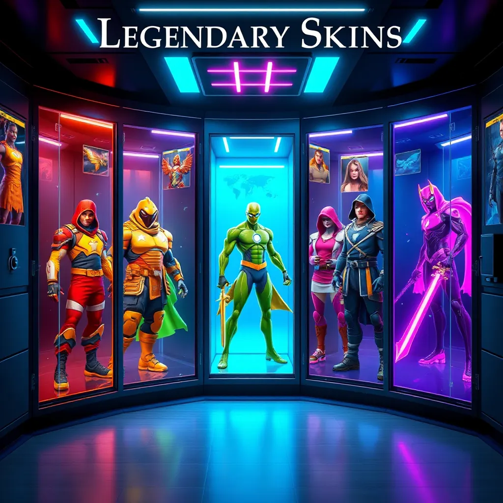 Criteria Revealed for Legendary Skins in Locker Purchases : LevelUpTalk