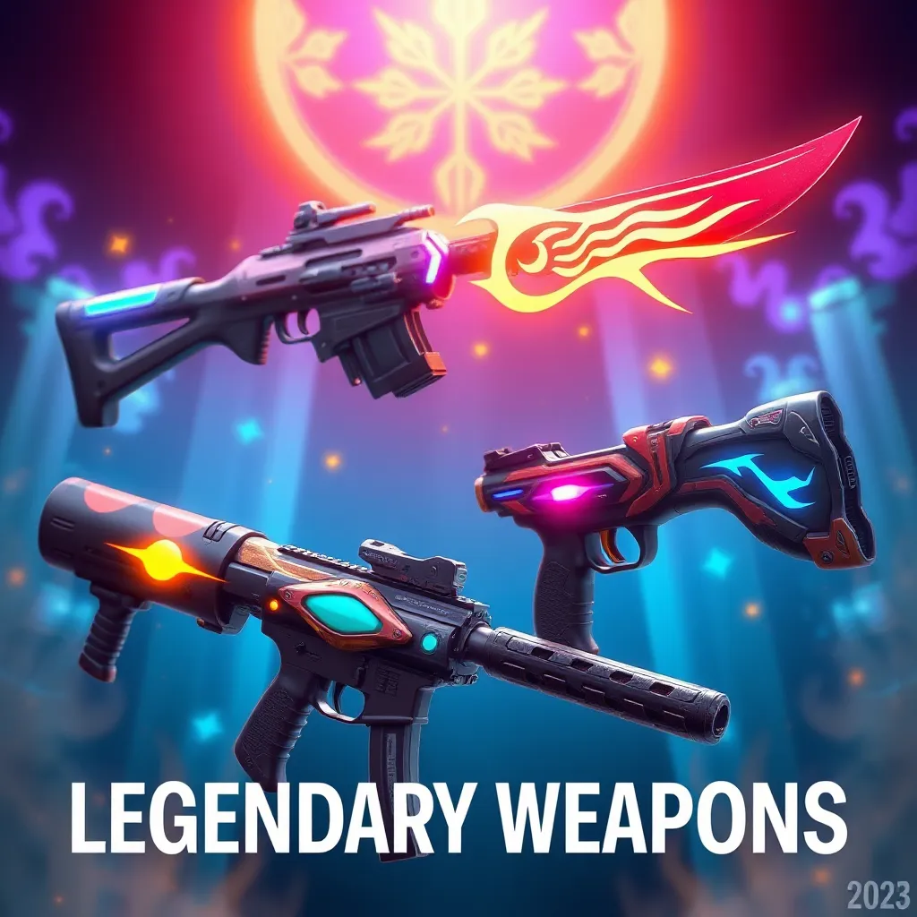 Top Legendary Weapons of 2025: Players Share Picks : LevelUpTalk