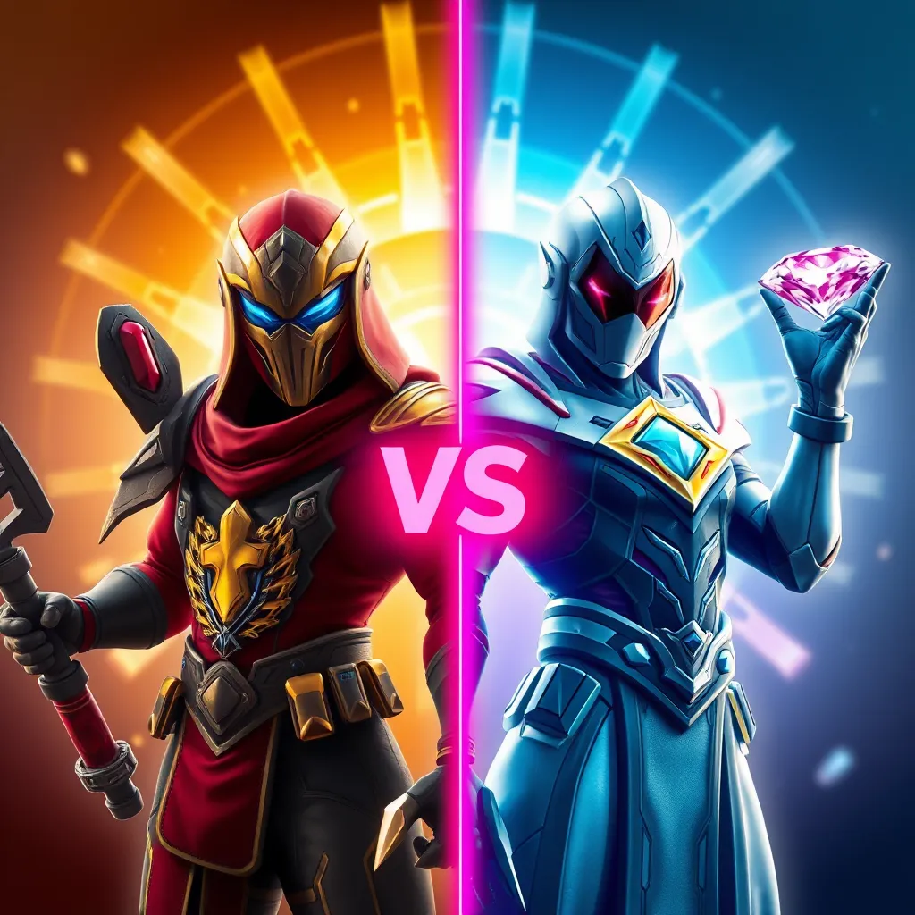 Legendary vs Diamond Skins: What's the Real Difference? : LevelUpTalk
