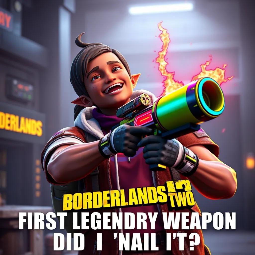My First Legendary Weapon in Borderlands Two: Did I Nail It? : LevelUpTalk