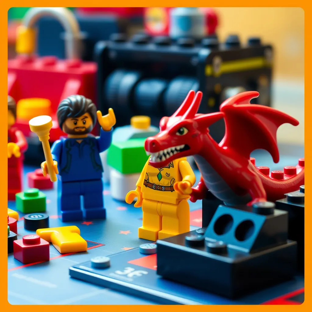 Are You Using Lego as Table Tokens in Games? : LevelUpTalk